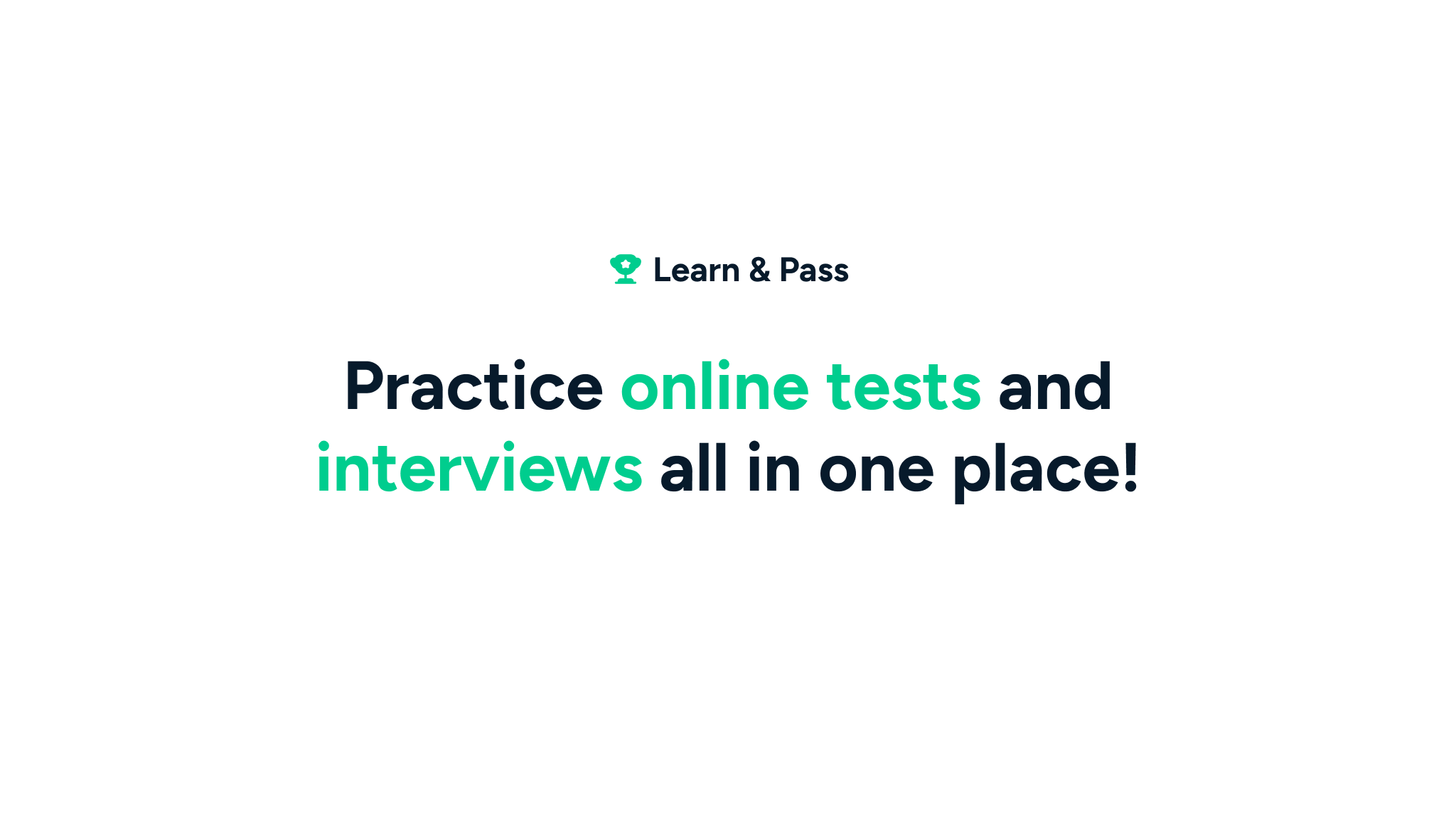 Home - Learn & Pass